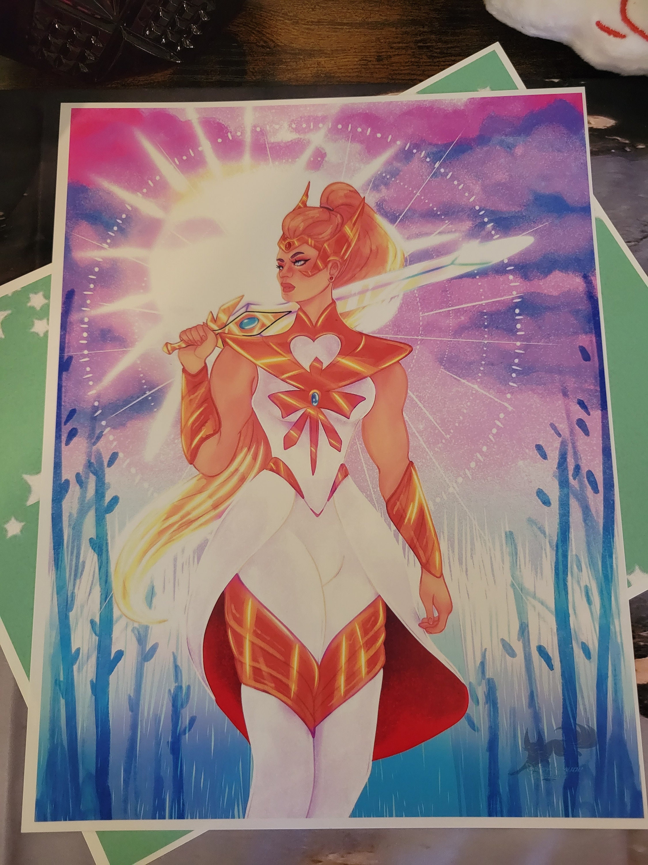 Golden Heart She-ra - Etsy