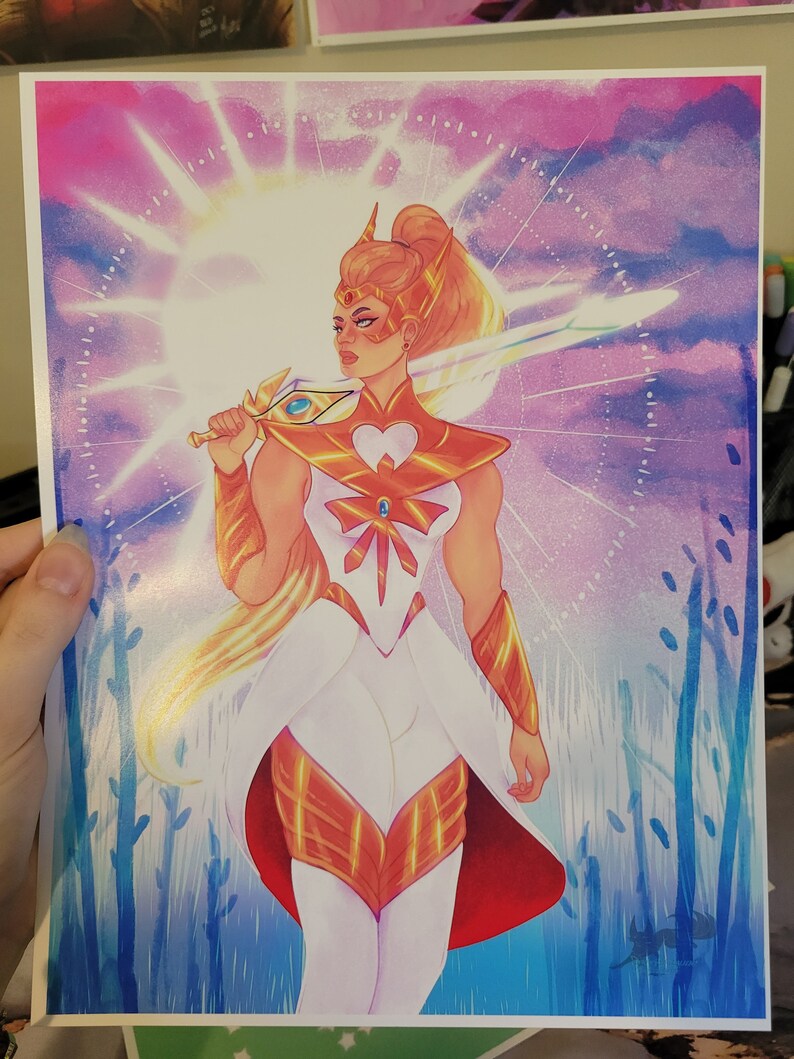 Golden Heart She-ra - Etsy