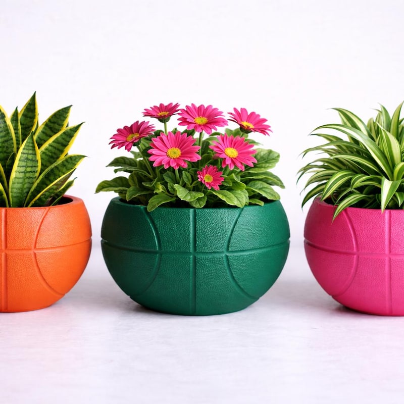 Basketball Planter - Etsy