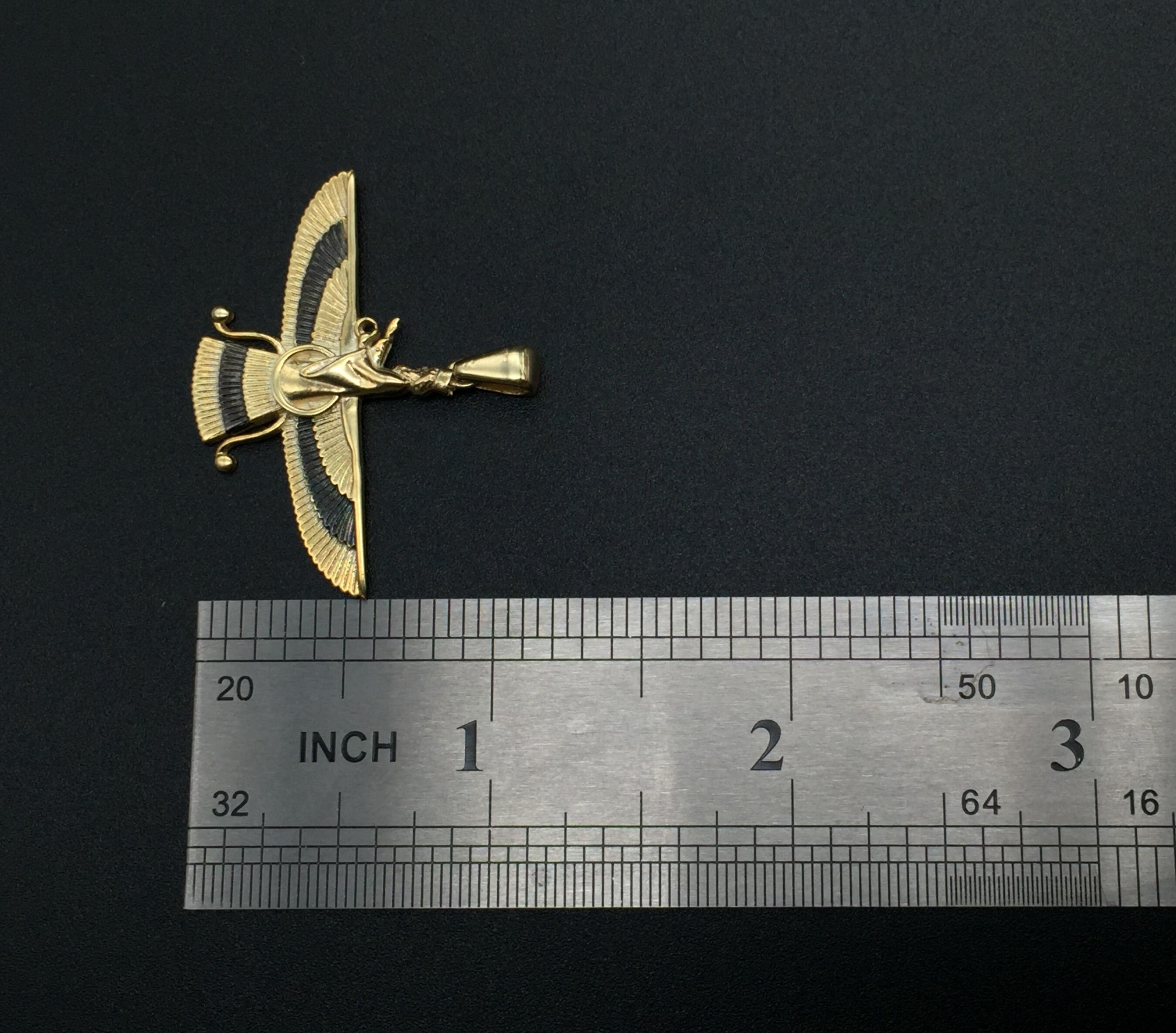 Ahura Mazda Silver Necklace, Farvahar Pendant, Ancient Persia Necklace ...