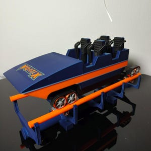 Vortex Kings Island Looping Roller Coaster Train Model 3d Printed Arrow ...