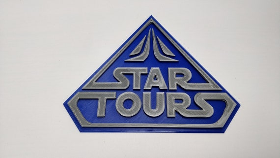 Disney Inspired Star Tours Sign - Etsy