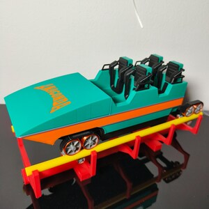 Anaconda Kings Dominion Looping Roller Coaster Train Model 3d Printed ...