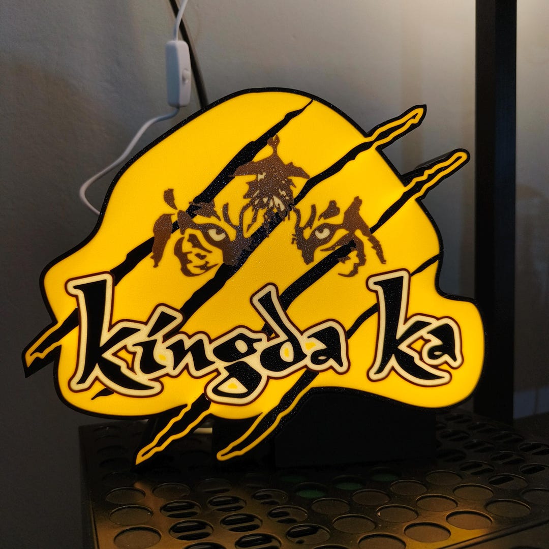 Kingda Ka Rollercoaster Logo Inspired Desk Lamp Wall Light Six Flags ...