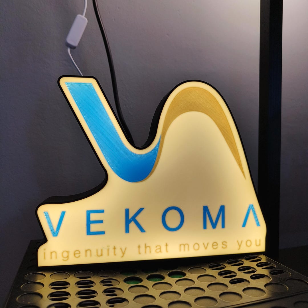 Vekoma Rides Rollercoaster Logo Inspired Desk Lamp Wall Light - Etsy