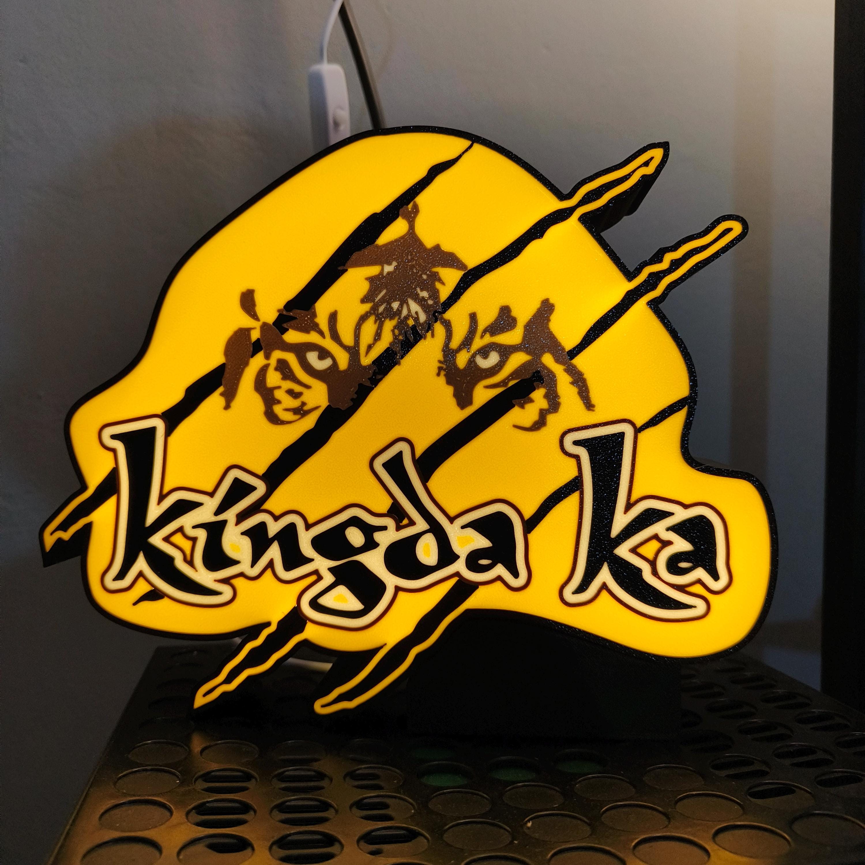 Kingda Ka Rollercoaster Logo Inspired Desk Lamp Wall Light Six Flags ...