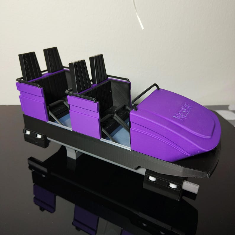 3d Printed Nessie Schwarzkopf Looping Roller Coaster Train Model Hansa ...