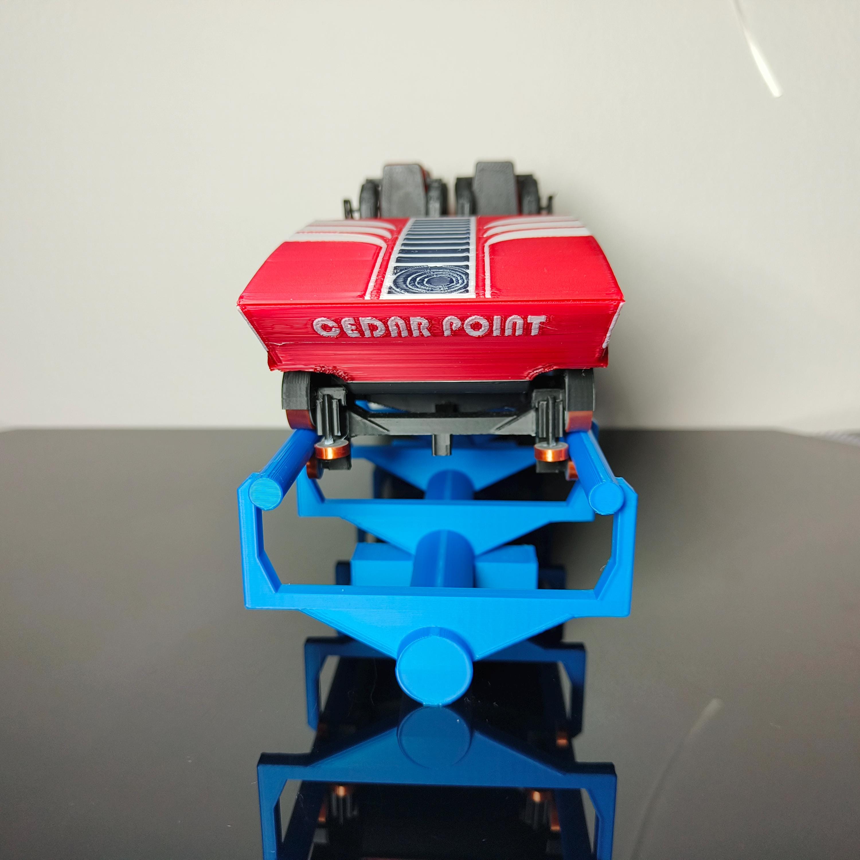 3d Printed Corkscrew Train Cedar Point - Front Car Collectible Gift - Etsy