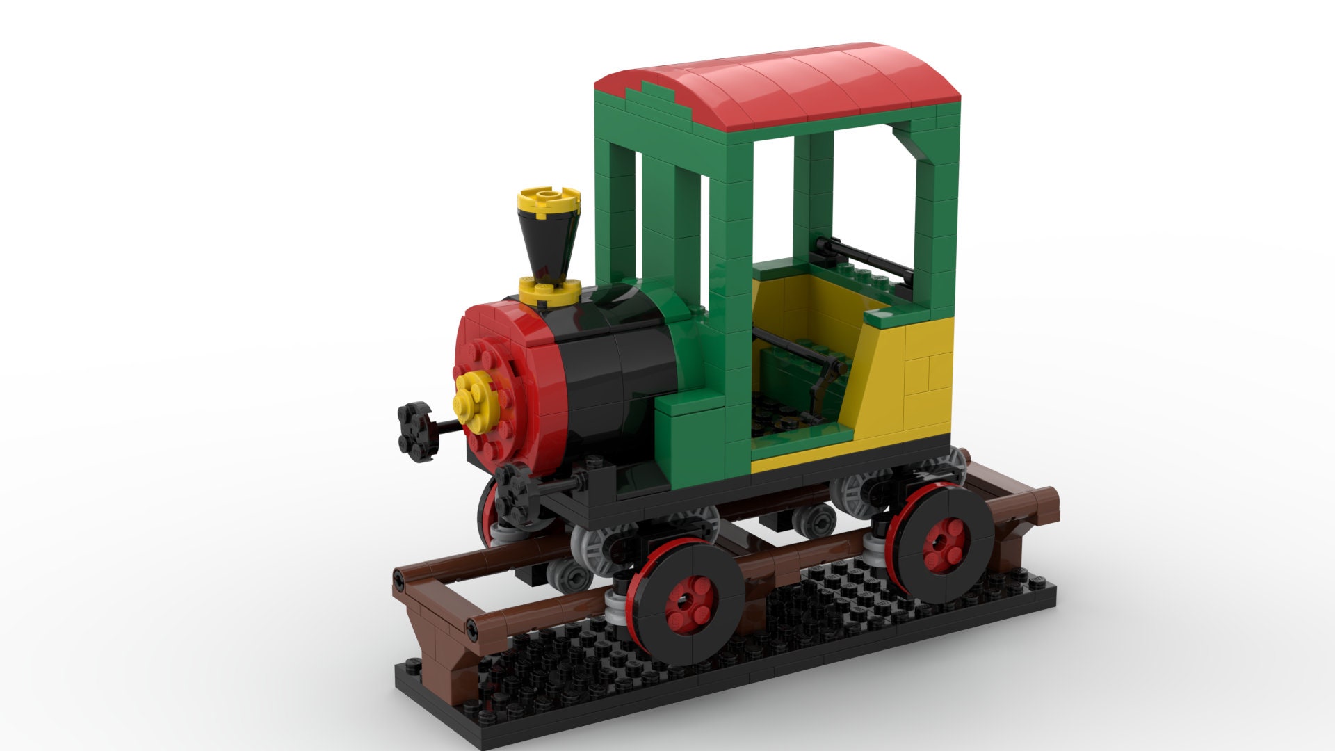 Mini Mine Train Lead Car Pleasure Island Moc Instructions Only - Etsy