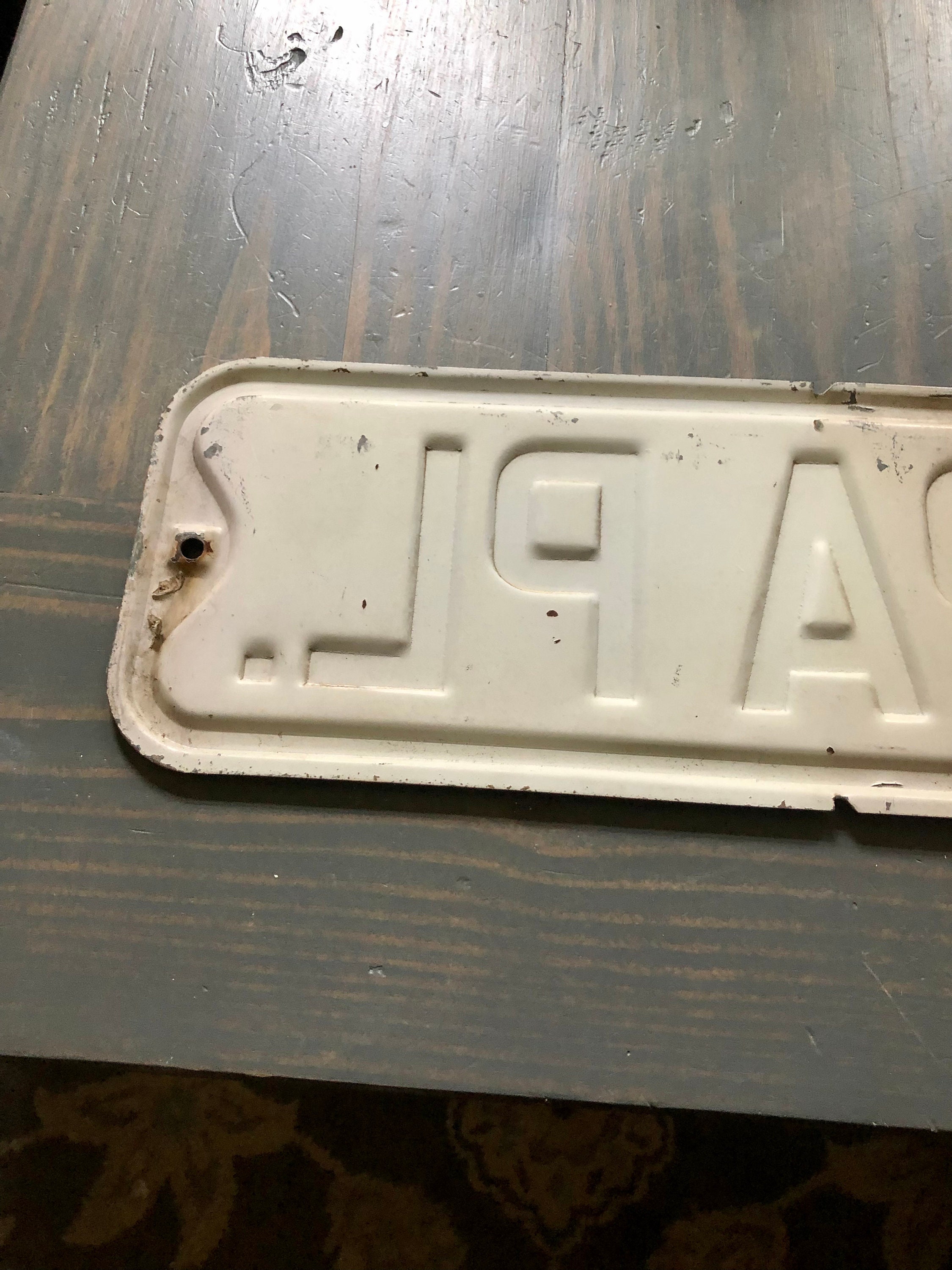 Vintage Metal Street Sign - Etsy