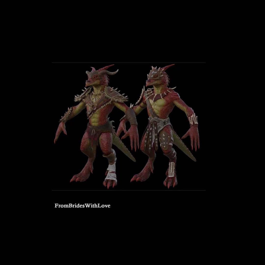 Baldur's Gate III Kobold Model 3D Printing Mod Video - Etsy Australia