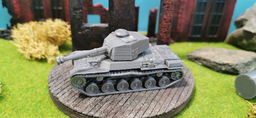 Type 3 chi-nu Medium Japanese Tank Model Kit 28 Mm / 20 Mm / 15 Mm for ...