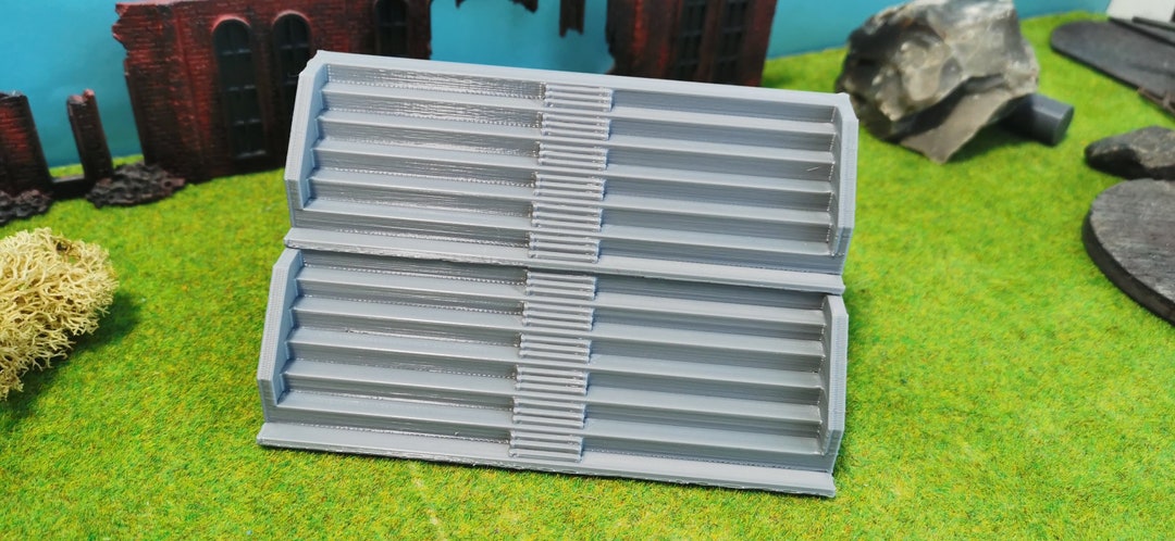 Stadium Grandstand in 1/64 for Figures for Drag Racing Track, Shows ...