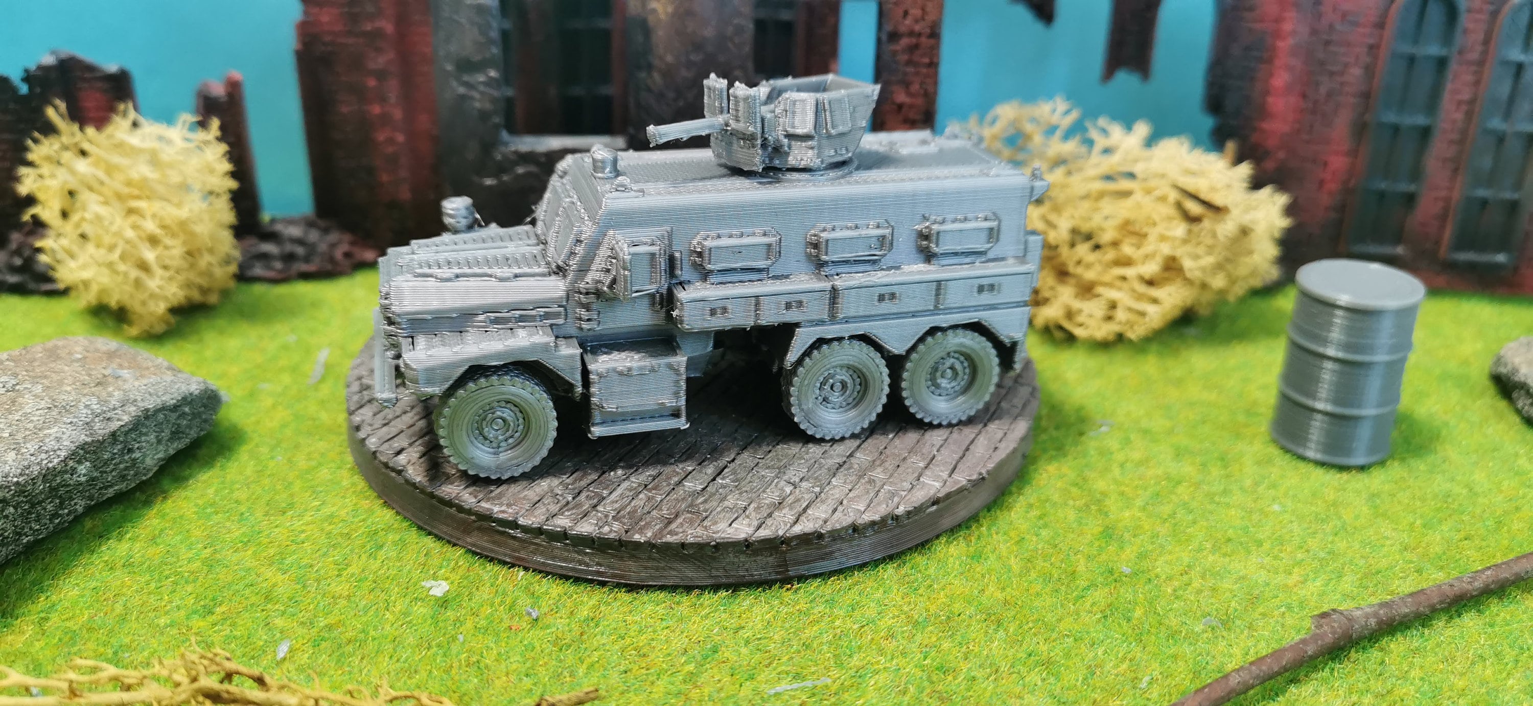 MRAP Cougar 6x6 All Terrain Vehicle UK APC as a Model Kit | 28 Mm / 20 ...