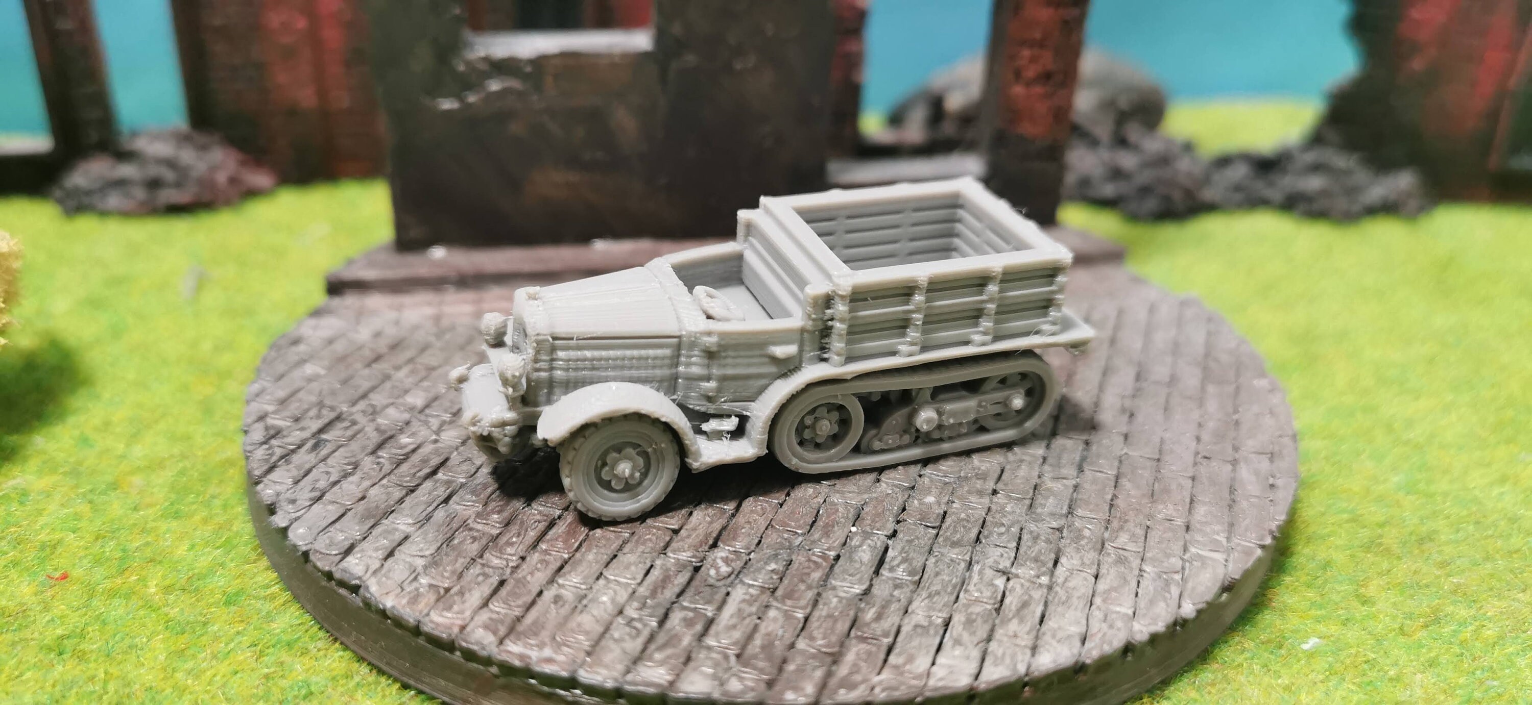 P107 Half-track Vehicle pioneer Tractor Open - Etsy UK
