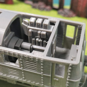 German WW2 Diesel Locomotive D311 Axis Powers Train Heavy Loco Model ...