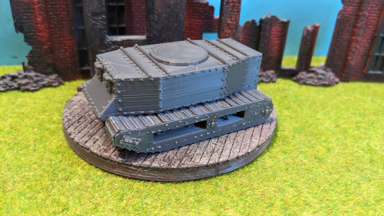 Little Willie Prototype Tank WW1 GB Tank Model Kit | 28 Mm / 20 Mm / 15 ...