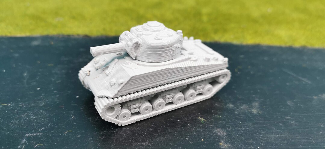 M4A3 Sherman US WW2 Tank Model Kit | 28 Mm / 20 Mm / 15 Mm for Team ...
