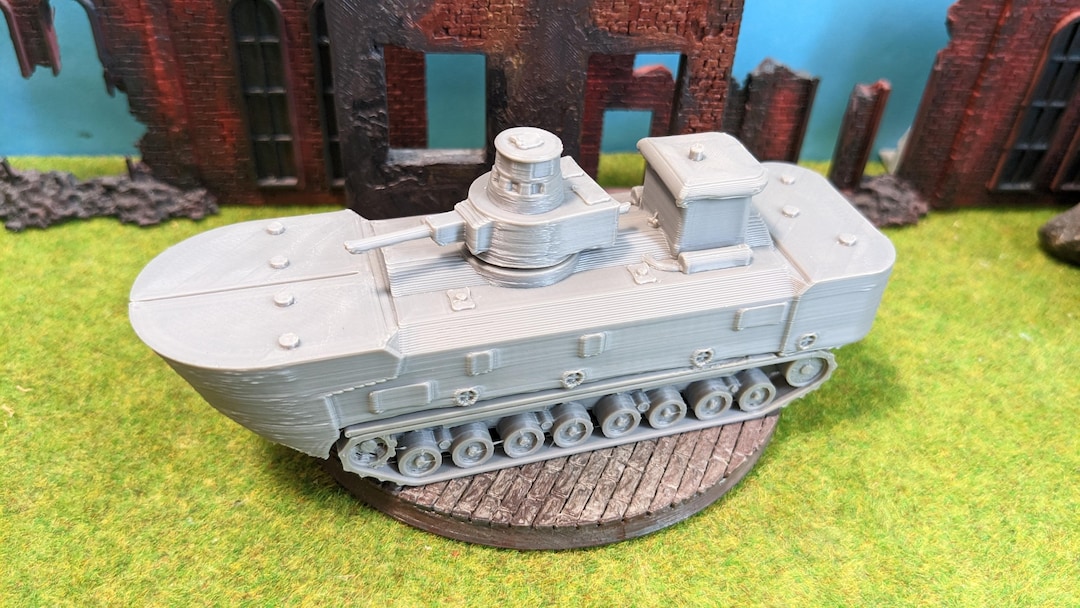 Type 3 Ka-chi Amphibious Tank Model Kit | Japanese World War II Vehicle ...