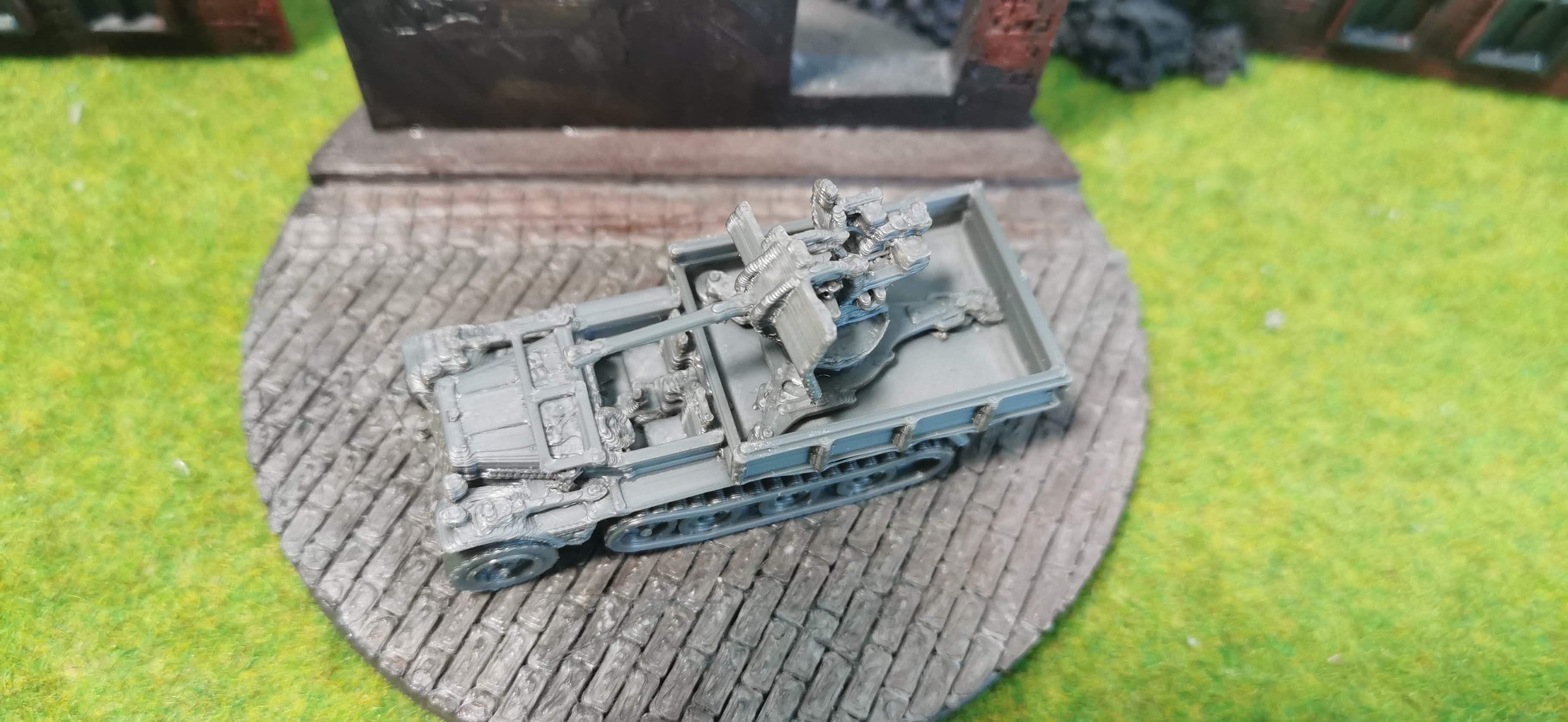 Sd.kfz. 10 Half-track With Flak as a Model | 28 Mm / 20 Mm / 15 Mm for ...
