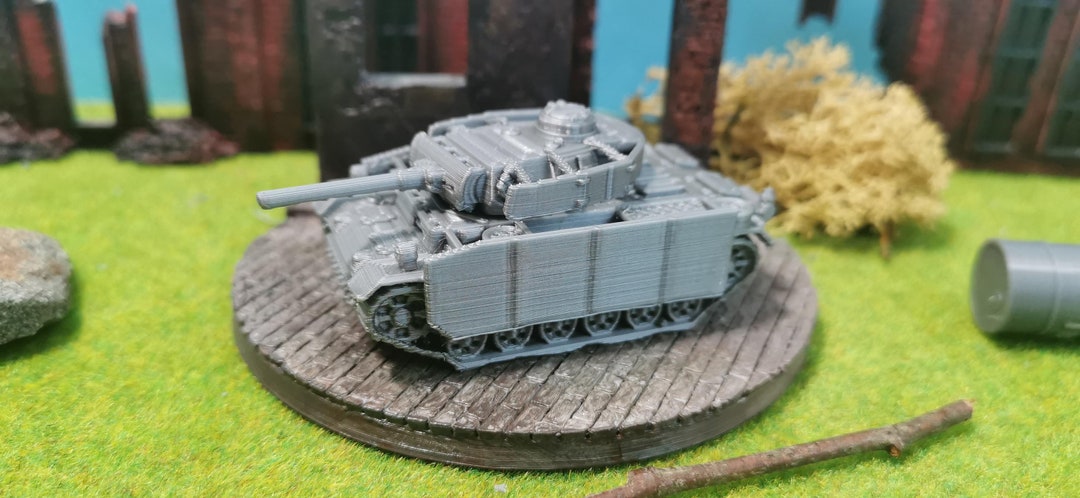 Panzerkampfwagen III "panzer 3" Ausf. N With Skirts Unpainted Kit Model ...