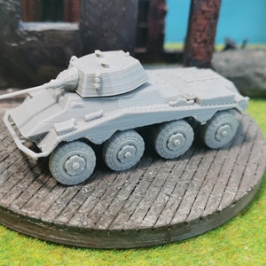 Sd.kfz 234 puma German WW2 Wheeled Tank Closed - Etsy
