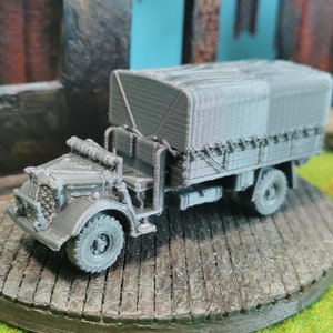 Austin K3-4 open Cabin Truck Military Truck Unpainted Kit British Model ...