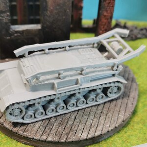 Bridge-laying Tank IV Based on Panzer 4 Model Kit WW2 Unpainted in ...