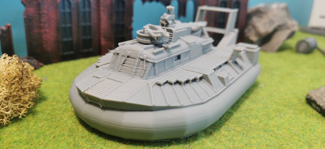 US Navy Patrol Air Cushion Vehicle (PAVC) US Model Air Cushion Boat Kit ...