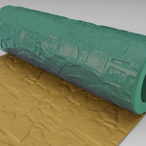Texture Roller "cobblestone 3" Model Making Various Sizes for Styrodur ...