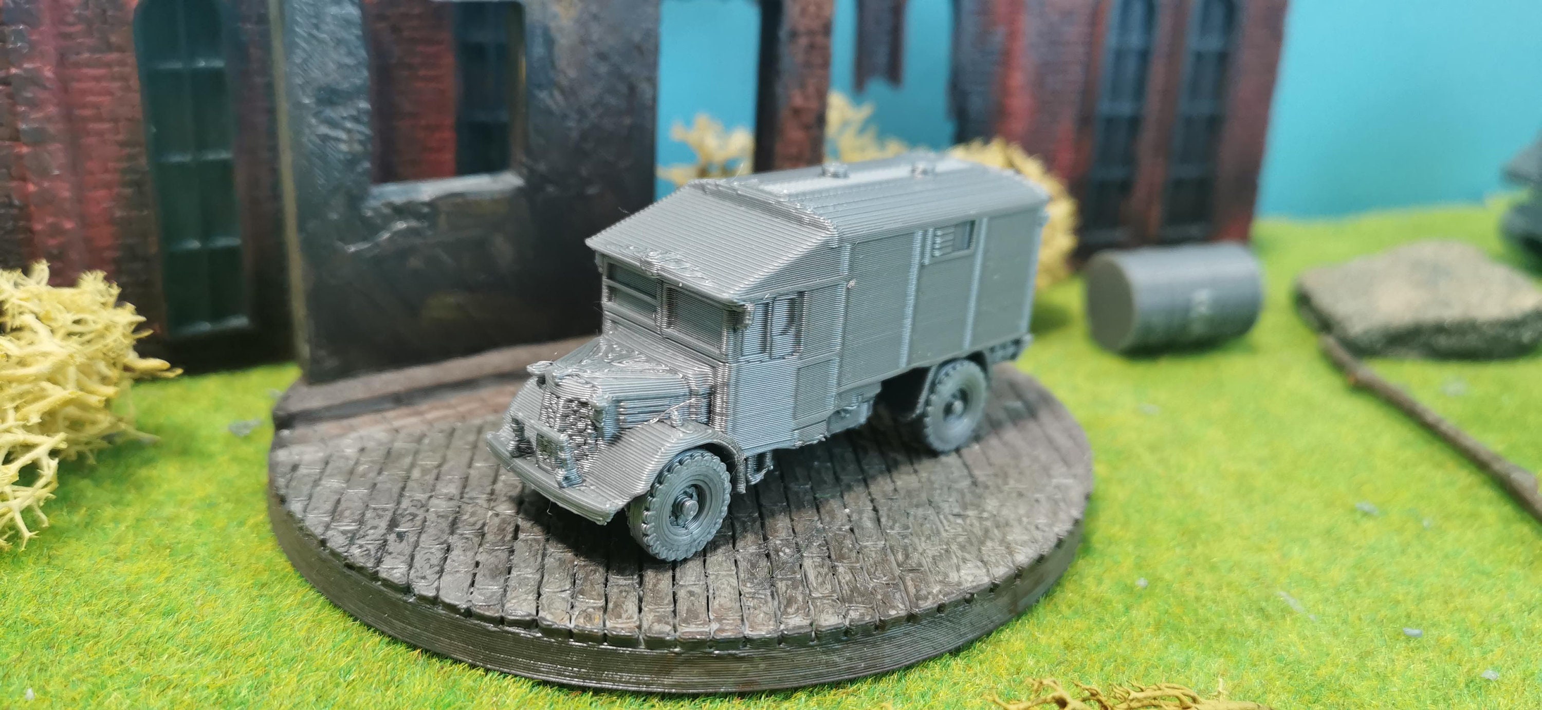 Austin K2Y Ambulance Truck Military Truck Unpainted Kit British Model ...