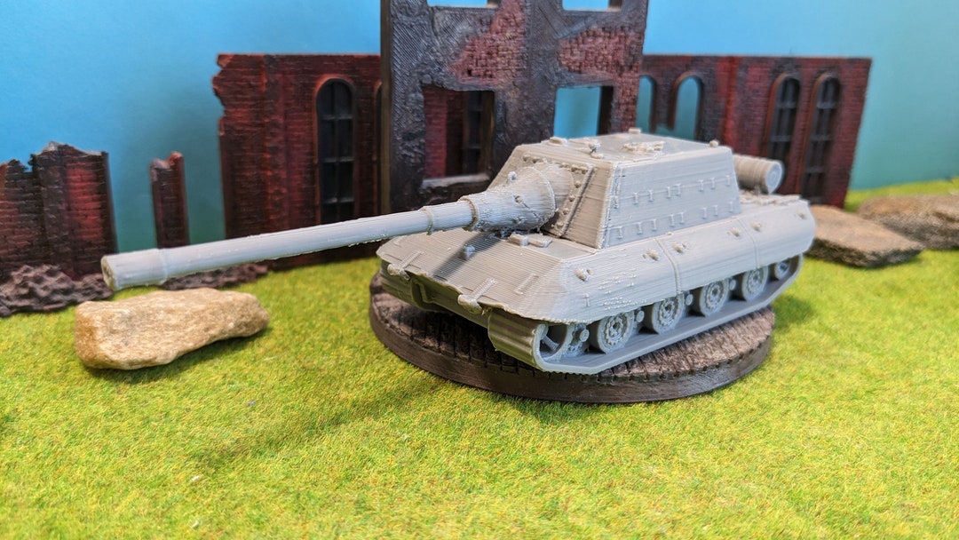 Panzerkampfwagen VIII jagdmaus Prototype Tank in Scale 1/87 1/72 1/64 1 ...