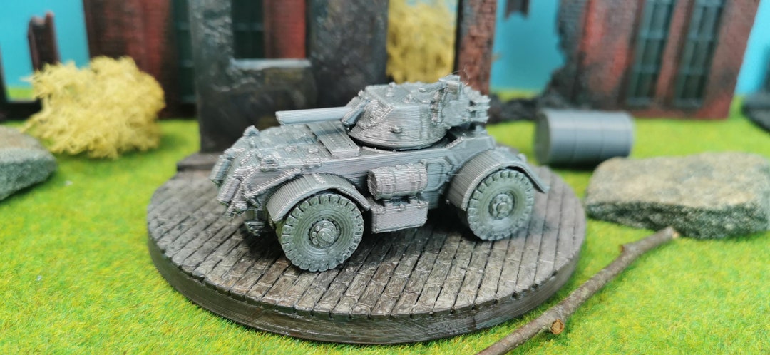 Staghound MK III GB Radpanzer als Modell Bausatz | 28mm / 20mm / 15mm ...