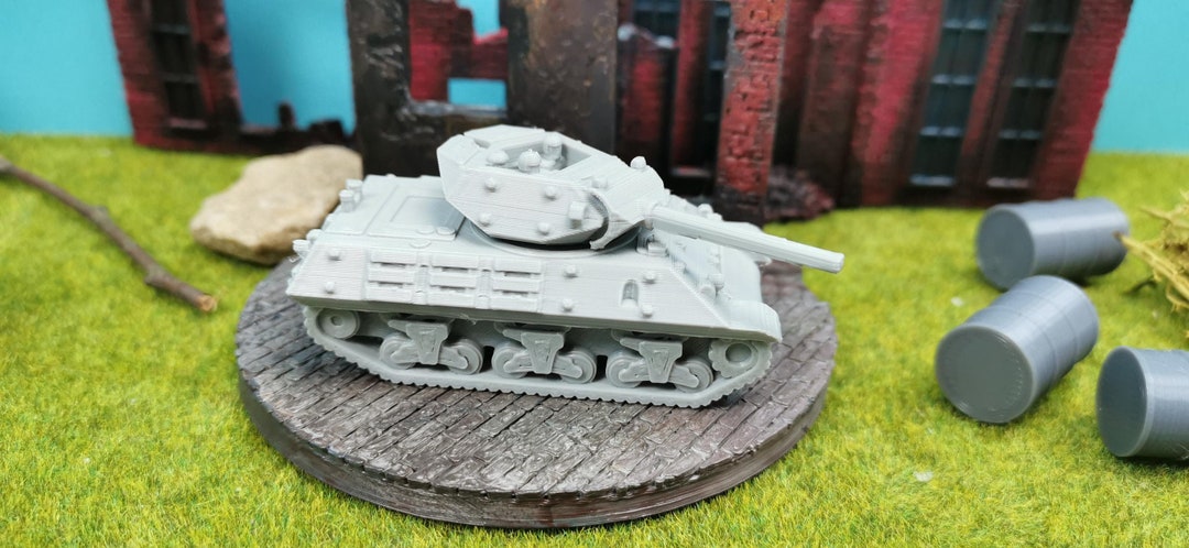 M10 Wolverine US Tank Model Kit | 28 Mm / 20 Mm / 15 Mm for Team Yankee ...