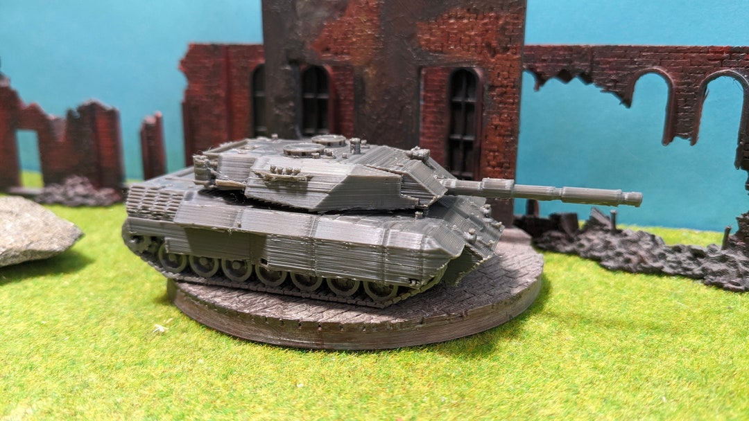 Leopard C1 Canadian Main Battle Tank Model Kit | 3D Printed | Unpainted ...