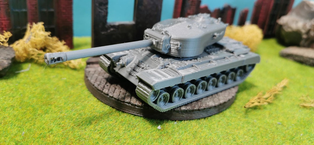 T30 Heavy US Tank Military Unpainted 3D Print Model Kit in Scale 1/100 ...