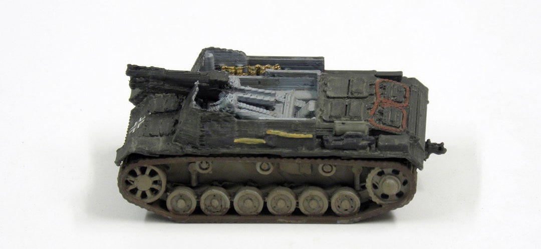 Sturm-infanteriegeschütz 33B "stuig 33 B" Open Variant as a Kit | 28 Mm ...