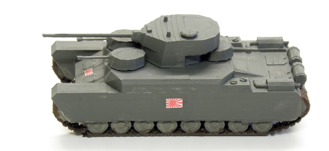 O-ho Japanese Super Heavy Tank Model 28mm / 20mm / 15mm Wargaming Scale ...