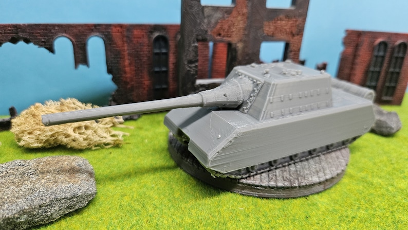 Panzerkampfwagen VIII "jagdmaus" Version B Prototype Tank Destroyer in ...