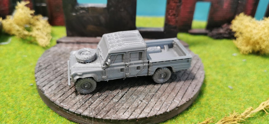 TUL 127 4x4 Pickup Open Truck GB UK Model Kit | 28 Mm / 20 Mm / 15 Mm ...