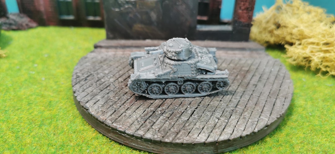 Ckd-praga AH-IV Tank Czech Tank Military Unpainted 3D Printing Kit ...