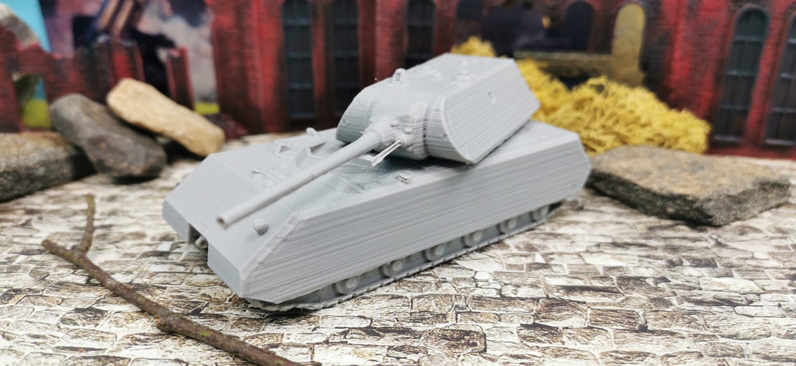 Panzerkampfwagen VIII Maus Panzer Militär Unpainted Kit | Etsy