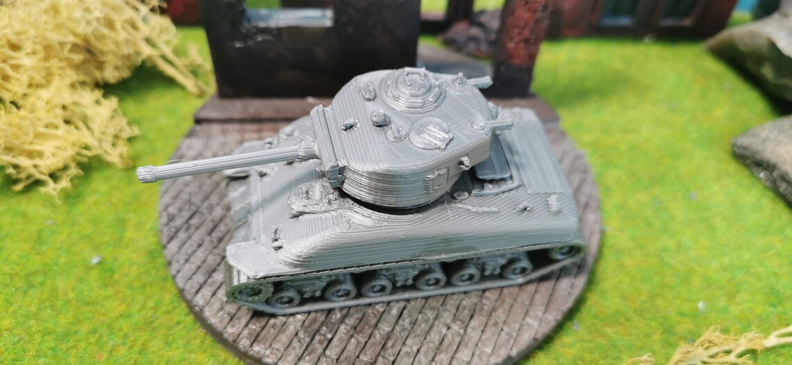 Sherman M4A1 76 W HVSS US Tank WW2 Normandy as Model Kit - Etsy UK