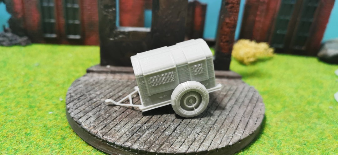 Small Power Generator Trailer WW2 Germany 1938 28 Mm / 20 Mm / 15 Mm ...