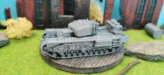 Churchill AVRE Armoured Vehicle Royal Engineers GB Tank | Etsy
