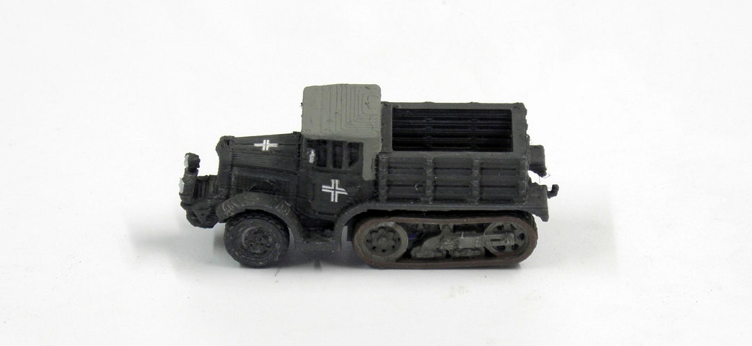 UNIC P107 Half Track Vehicle pioneer Tractor France Kit 28 Mm / 20 Mm ...