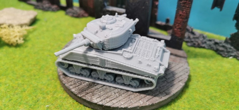 Sherman M4A3E2 "jumbo" US Assault Tank WW2 Kit | 28 Mm / 20 Mm / 15 Mm ...