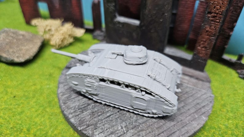 ARL V39 (V939 40) French Prototype Tank as a Model Kit | 28 Mm / 20 Mm ...
