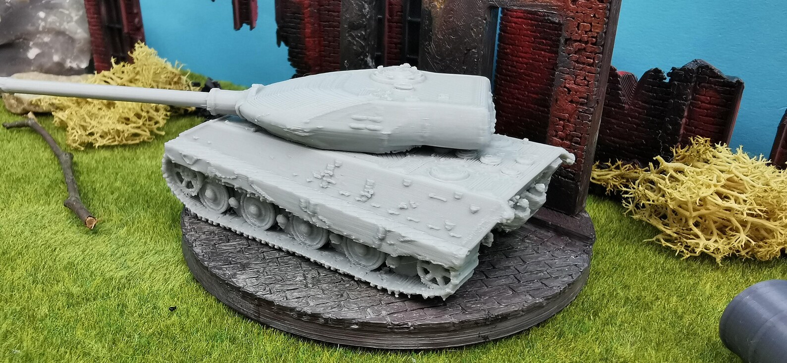 E-75 Tiger III Aufs. E Tank tigerzahn With 128 Mm - Etsy