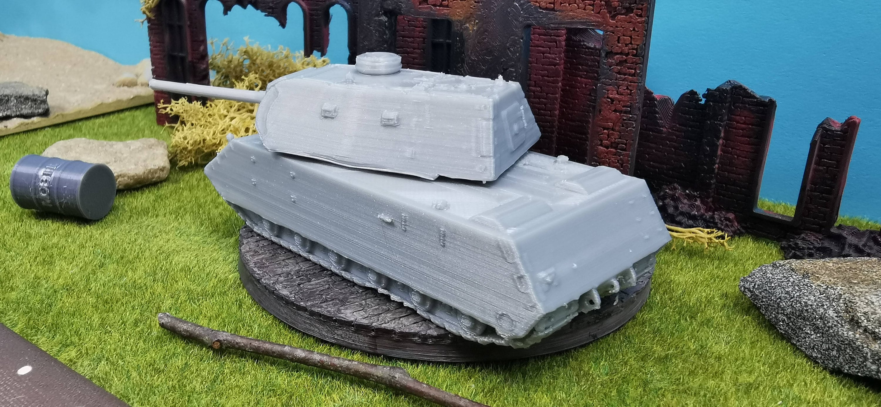 VK 168.01 Mauerbrecher Prototyp Panzer 3D Druck - Etsy